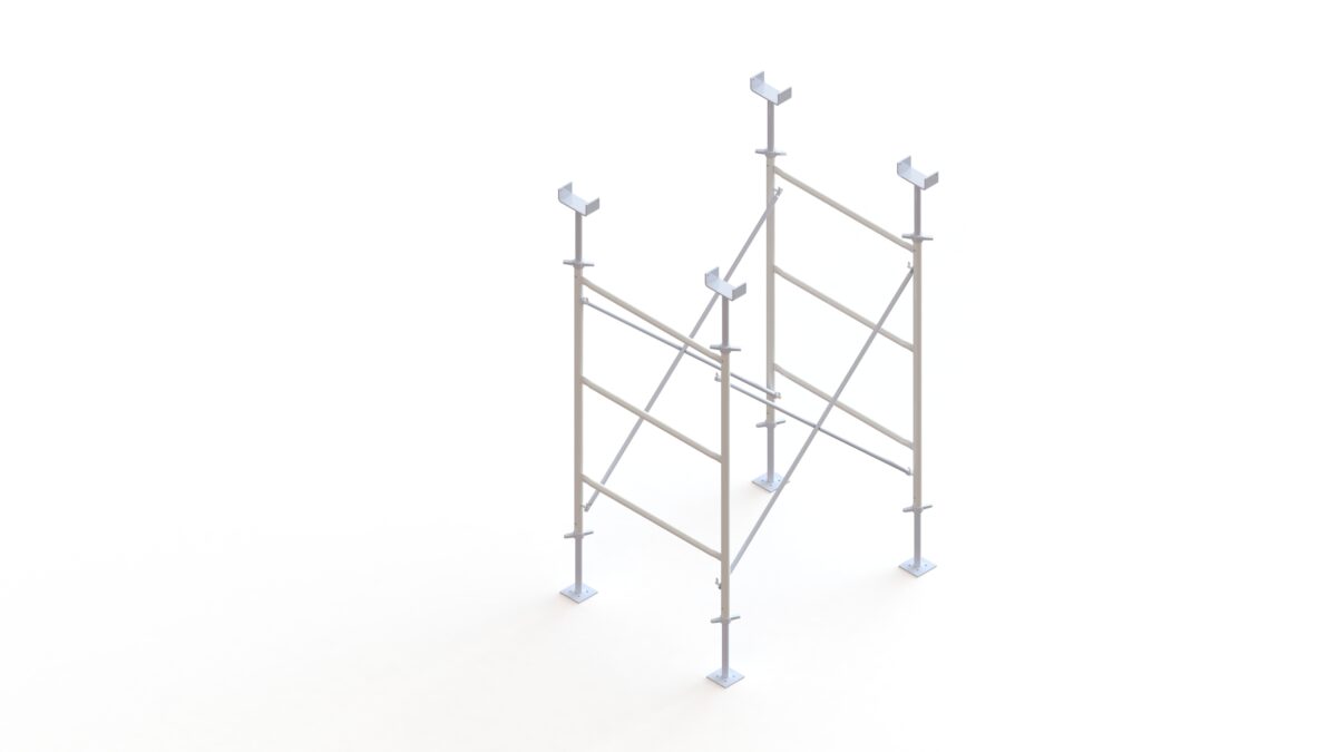 H Frame Steel Formwork Scaffold Shoring Kit 1 8m Technocraft Group Australia